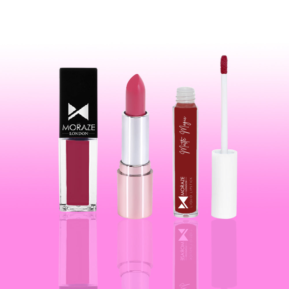 MOISTURIZING MATTE LIPSTICK – Moraze Cosmetics